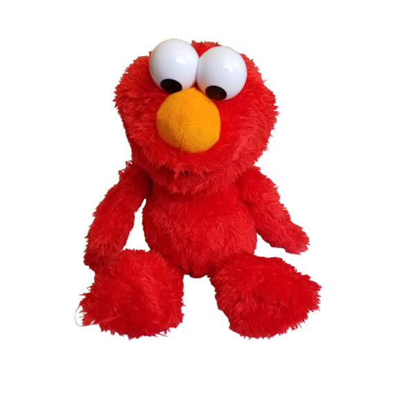 Hasbro | Toys | Elmo Sesame Street Red Plush Toy Tickle Me Laughs ...